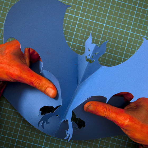 Fledermaus Tischdekoration - kidomio.com